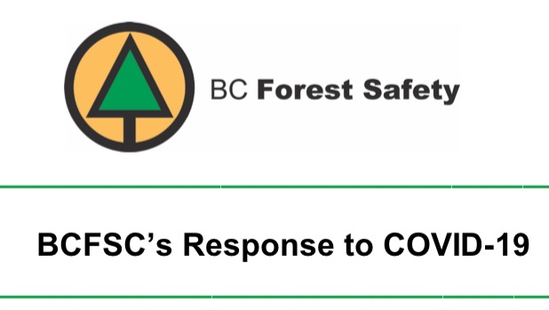 BC Forest Safety Council's Response to COVID-19 - Tree Frog creative