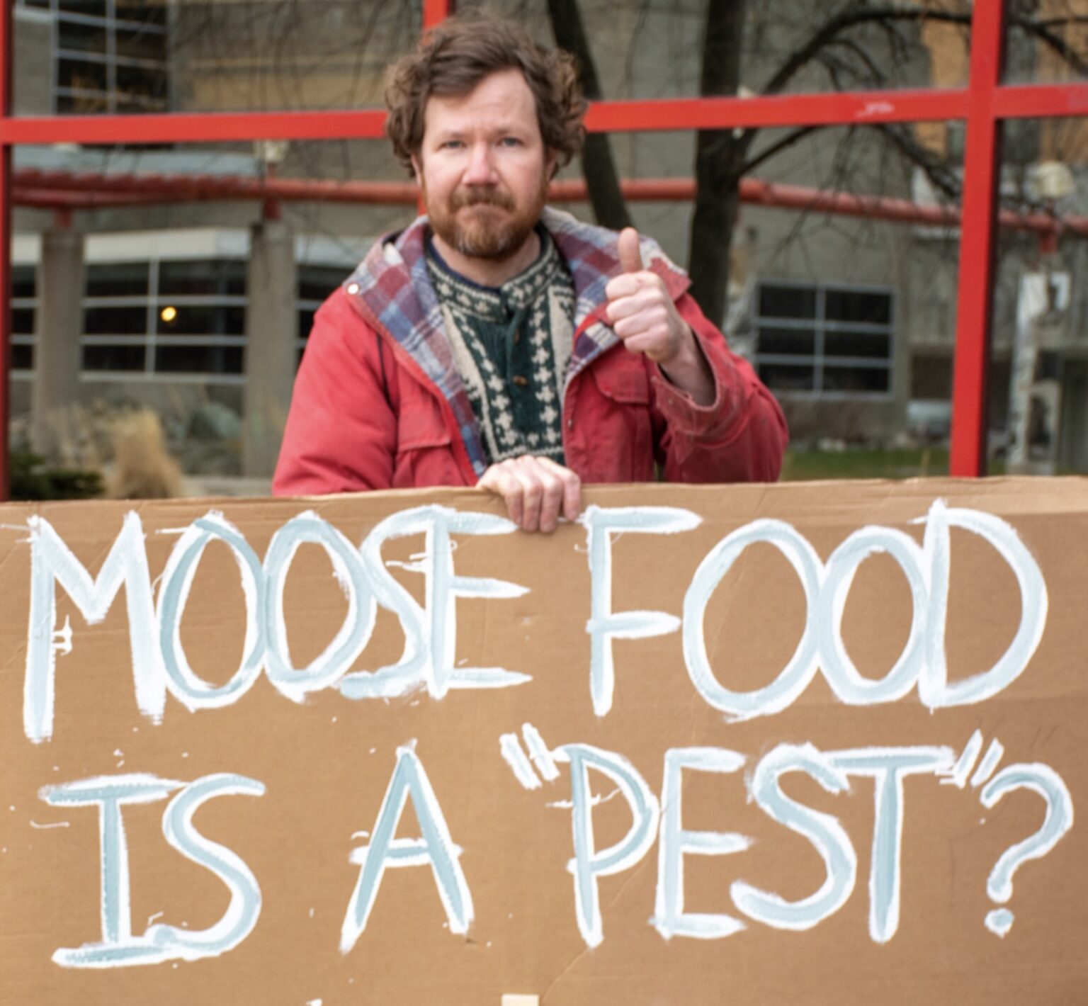 Protesters demand better forestry practices outside of Prince George ...